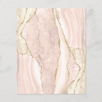 Budget Ivory Gold Agate Wedding Invitation | Zazzle
