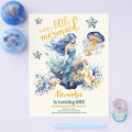 Budget Magical Mermaid 1st Birthday Party Flyer | Zazzle