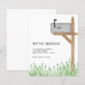 Budget Mailbox We've Moved Moving Announcement | Zazzle