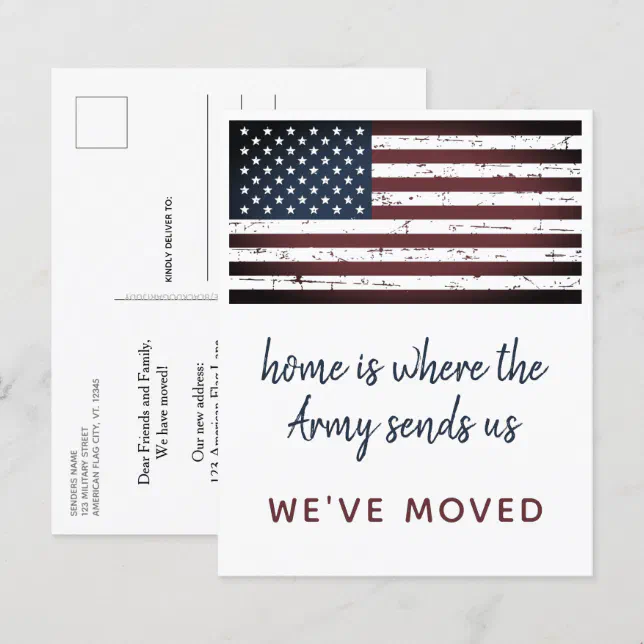 Budget Military PCS Move We've Moved Army Moving | Zazzle