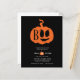 BUDGET Minimalist BOO Halloween Bash Party | Zazzle