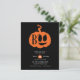 BUDGET Minimalist BOO Halloween Bash Party | Zazzle
