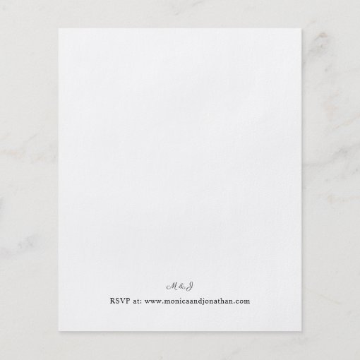 Budget Modern Calligraphy V2 Wedding Flyer | Zazzle