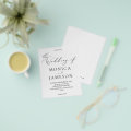 Budget Modern Calligraphy V2 Wedding Flyer | Zazzle