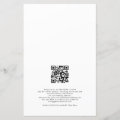Budget Modern Photo QR Code Wedding Invitation | Zazzle