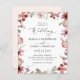 Budget Modern Rustic Pink Wedding Invitation | Zazzle
