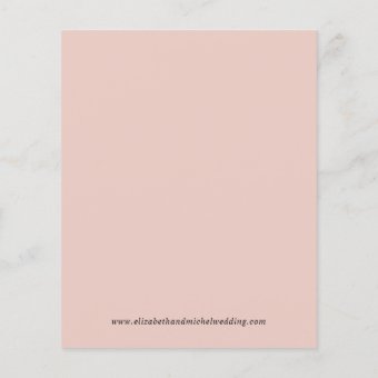 Budget New Wedding Venue Blush Pink Announcement | Zazzle
