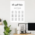 Budget Night Before Rehearsal Dinner Seating Chart | Zazzle
