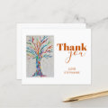 Budget Personalized Tree of Life Thank You Card | Zazzle