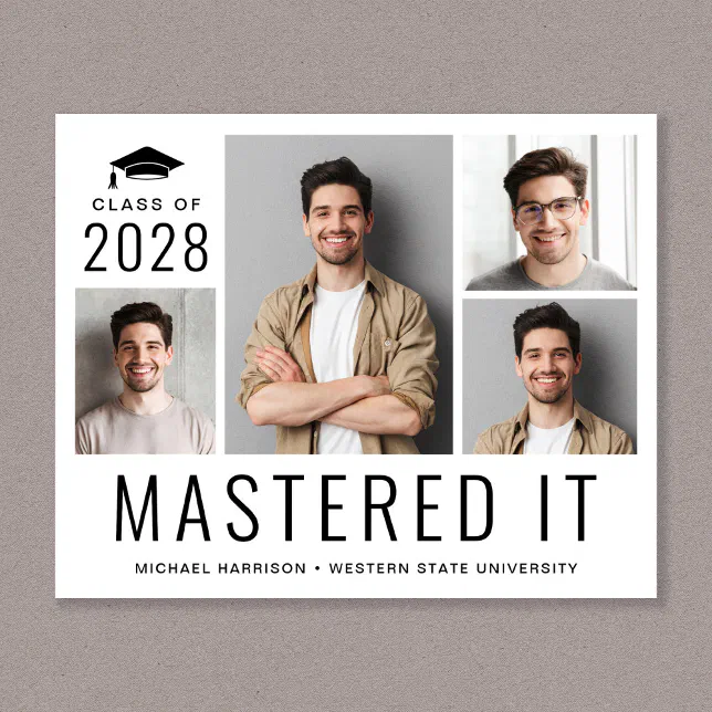 Budget Photo Masters Degree Graduation | Zazzle