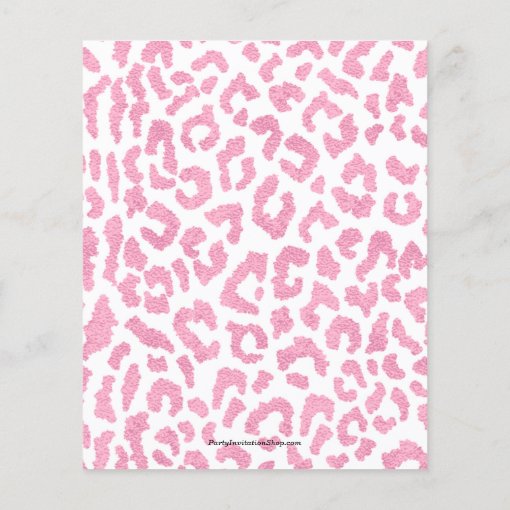 Budget Pink Leopard Wild One 1st Birthday Invites | Zazzle