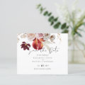 BUDGET Plum Cinnamon Wedding Fall Florals | Zazzle
