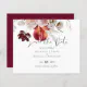 BUDGET Plum Cinnamon Wedding Fall Florals | Zazzle