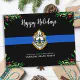 Budget Police Department Christmas Law Enforcement Postcard | Zazzle