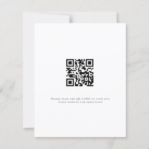 Budget QR Code Photo Engagement Party Invite | Zazzle