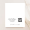Budget QR Code Wedding Reception Invitation | Zazzle