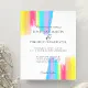 Budget Rainbow Beautiful LGBTQ Wedding Invitation Flyer | Zazzle