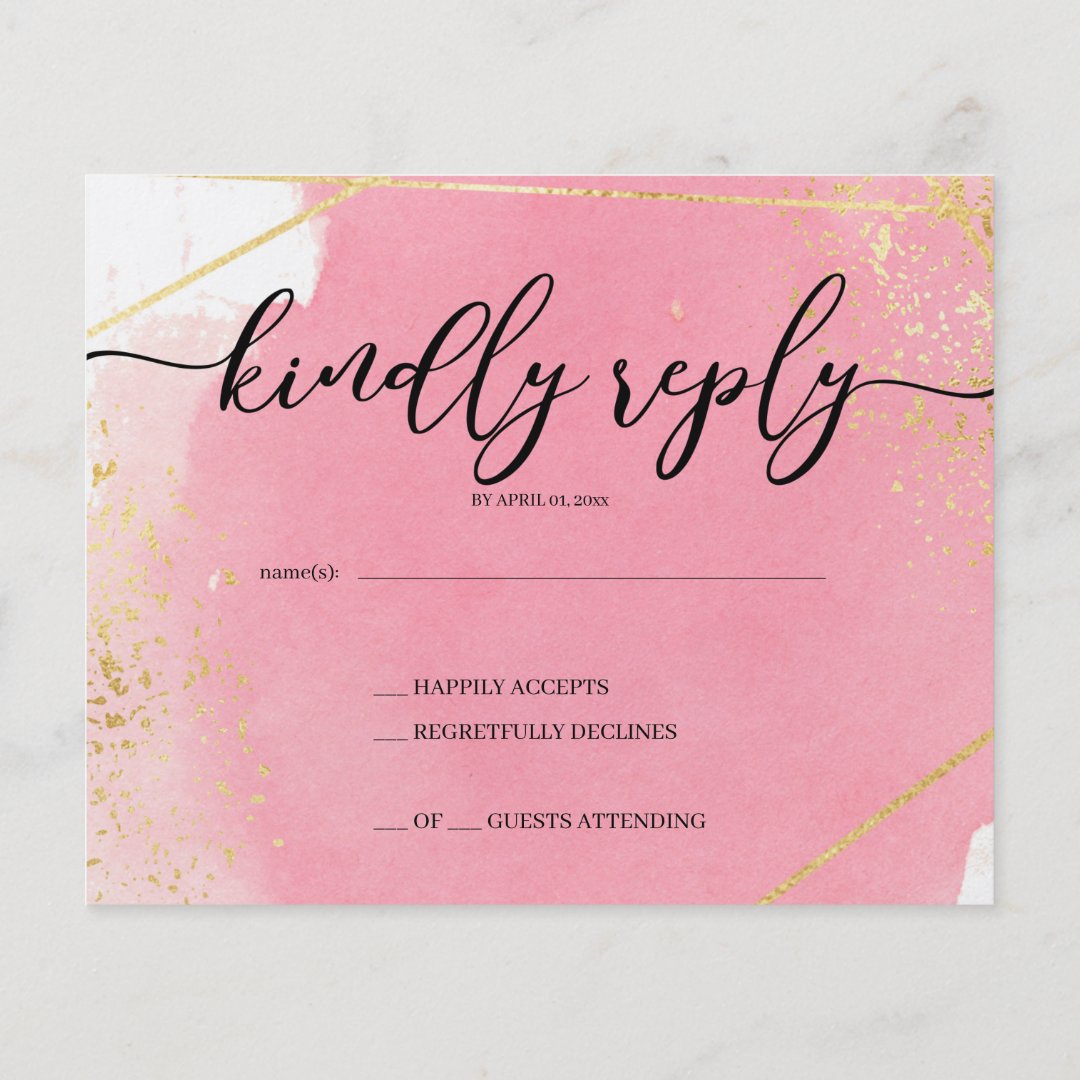 BUDGET/ RSVP Card-Flier. Flyer | Zazzle