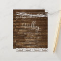 Budget Rustic Farmhouse String Lights Wedding | Zazzle