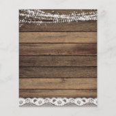 Budget Rustic Farmhouse String Lights Wedding | Zazzle