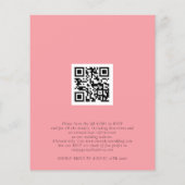 Budget Sakura QR Code Wedding Invitation | Zazzle