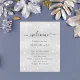 Budget silver glitter elegant wedding program | Zazzle