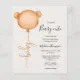 Budget Someone Beary Cute Baby Shower Invitation | Zazzle