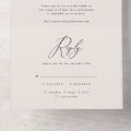 Budget stag terracotta floral rustic elegant all in one invitation | Zazzle