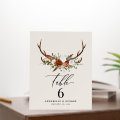 Budget Stag terracotta rustic elegant modern Foam Board | Zazzle