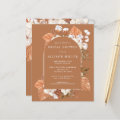 Budget Terracotta Arch Bridal Shower Invitation | Zazzle