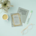 Budget Walima Muslim Wedding Gold Frame Invite Flyer | Zazzle