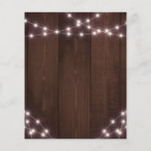 Budget Wedding Rustic Wood String Lights Elegant | Zazzle