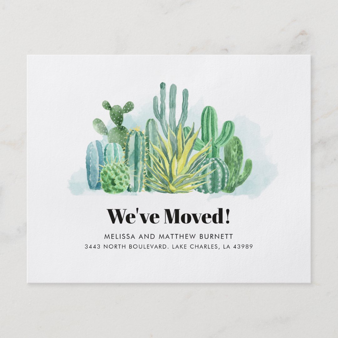 Budget We've Moved Change of Address Announcement Flyer | Zazzle