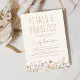 Budget Wildflower Petals & Prosecco Bridal Shower Flyer | Zazzle