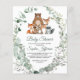 Budget Woodland Animals Baby Shower Invitation | Zazzle