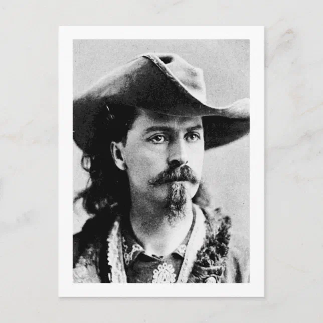 Buffalo Bill Cody Western Scout Wild West Showman Postcard | Zazzle