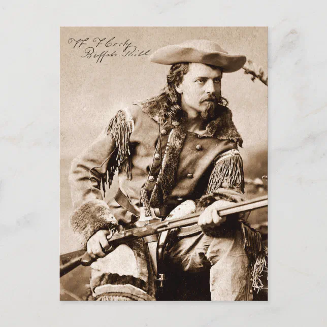 Buffalo Bill Postcard | Zazzle