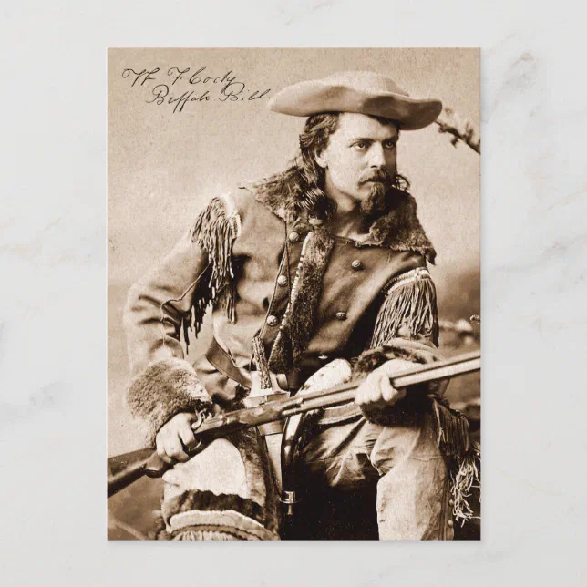 Buffalo Bill Postcard | Zazzle