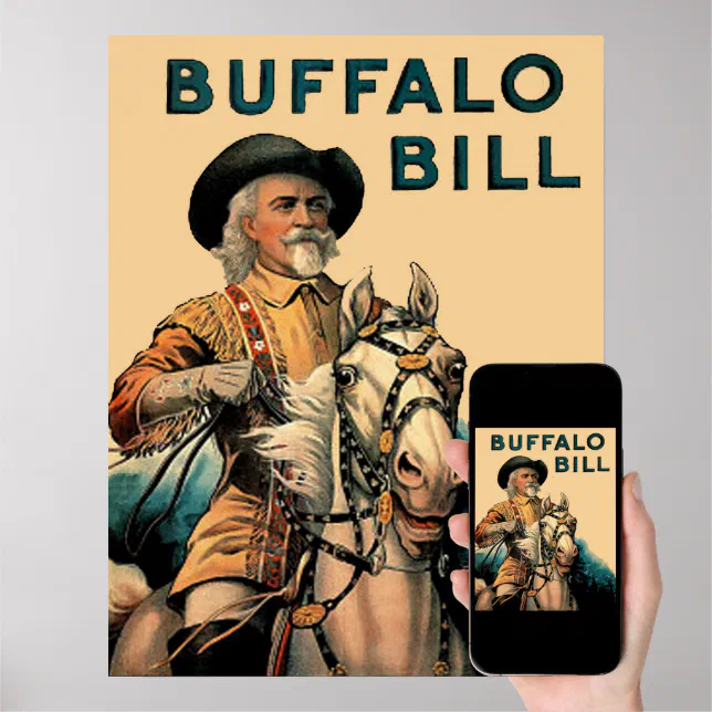 Buffalo Bill Poster | Zazzle