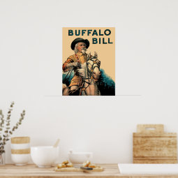 Buffalo Bill Poster | Zazzle