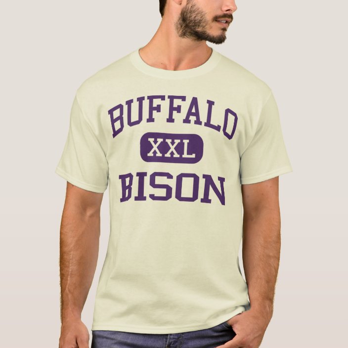 Buffalo - Bison - High School - Buffalo Texas T-Shirt | Zazzle.com