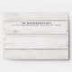Buffalo Check and Shiplap | Rustic Farmhouse Envelope | Zazzle