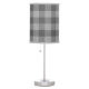 Buffalo check Lamp - grey | Zazzle