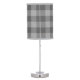 Buffalo check Lamp - grey | Zazzle