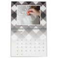 Buffalo Check Newlyweds First Year Wedding Photos Calendar | Zazzle