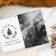 Buffalo Check Plaid Married and Merry Newlywed Holiday Card | Zazzle