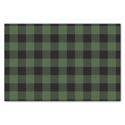 Buffalo Check Tissue Paper | Zazzle