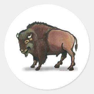 Bison Stickers | Zazzle