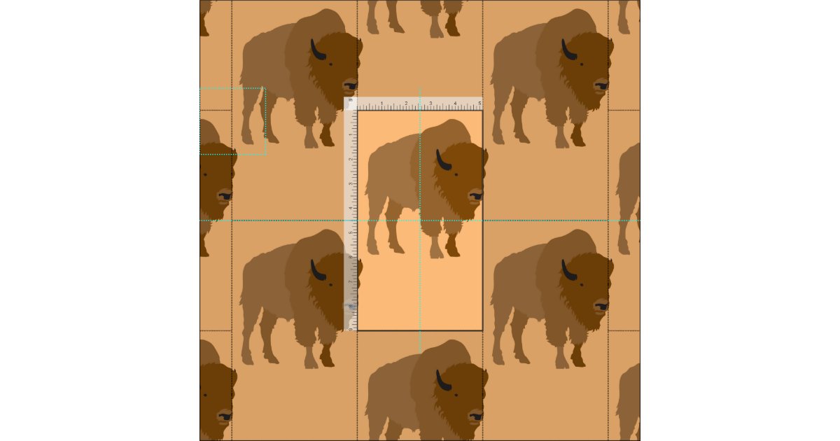 Buffalo Fabric | Zazzle