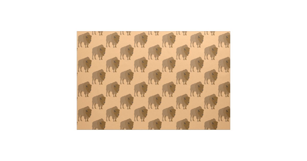 Buffalo Fabric | Zazzle